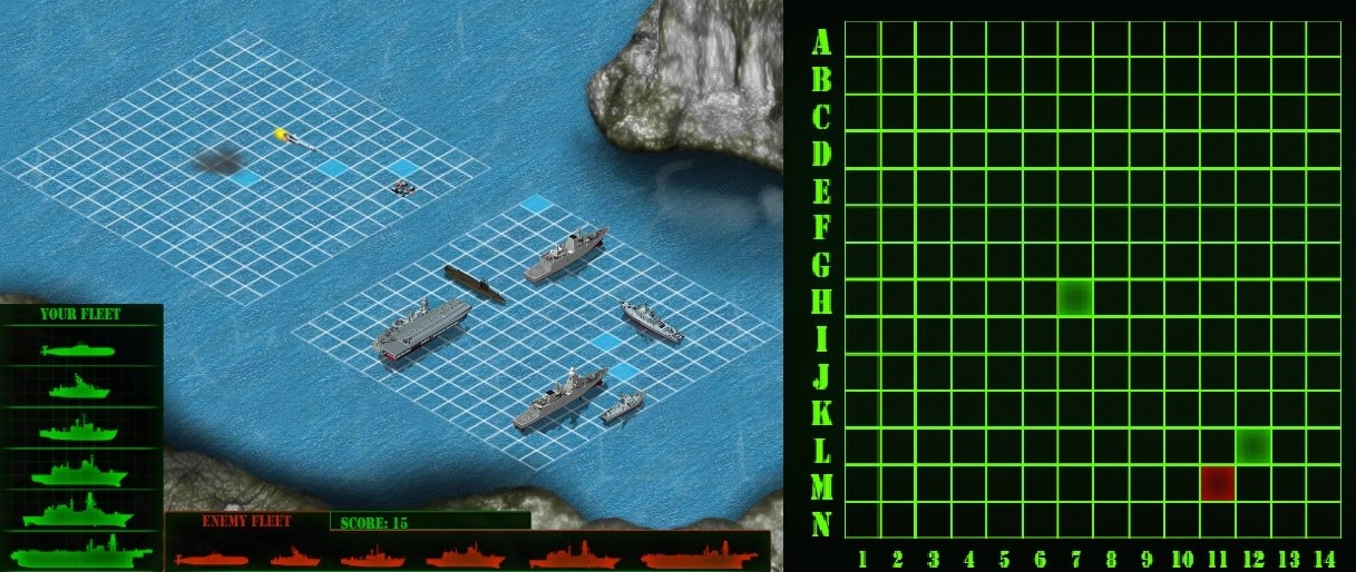 Batalha naval e o sistema de eixos coordenados – Colégio Morumbi Sul