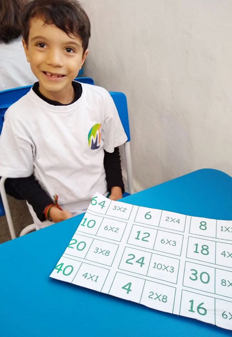 Jogos da tabuada – Colégio Morumbi Sul