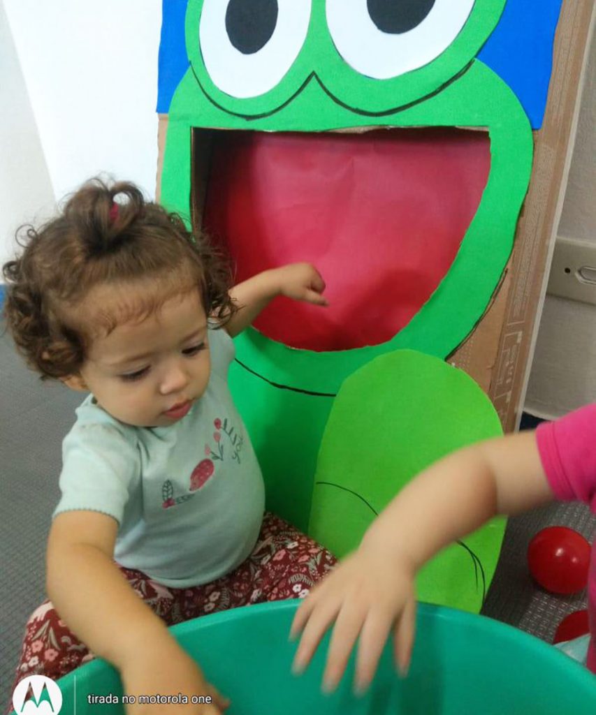 Atividades lúdicas no Berçário – Colégio Morumbi Sul